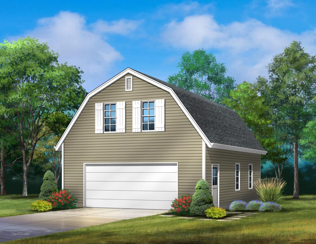 Plan 1210 - Just Garage Plans