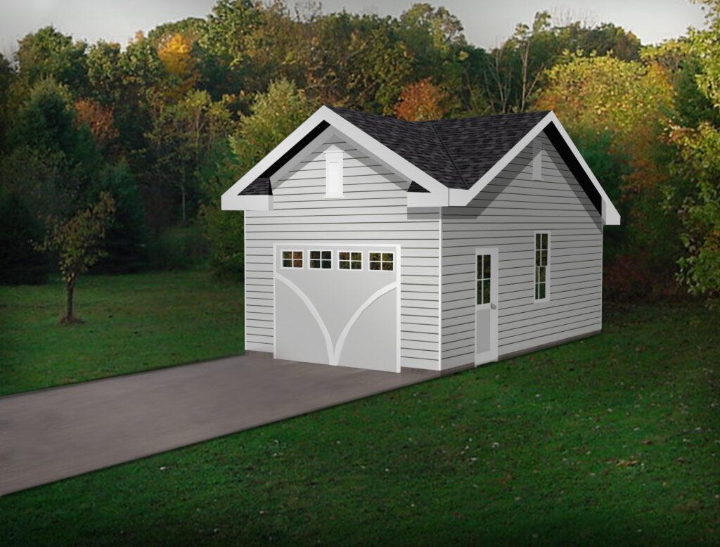 Plan 1301 - Just Garage Plans
